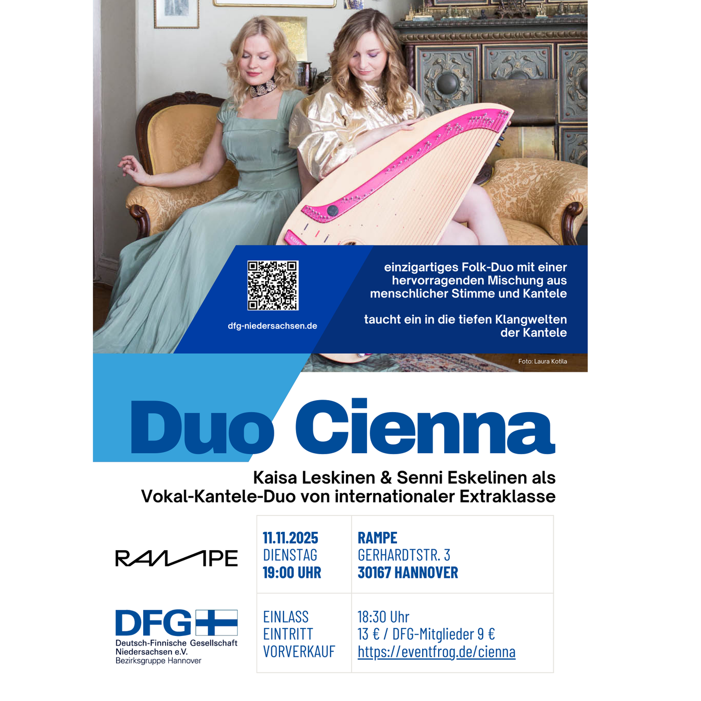 Cienna in Hannover am 11.11.2025 - DFG